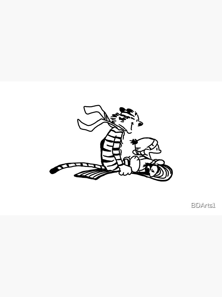 "Calvin & Hobbes'" Coffee Mug for Sale by BDArts1 | Redbubble