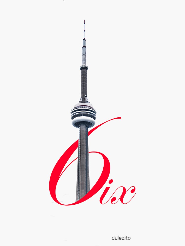 "CN Tower represent Toronto " Sticker for Sale by dalezito | Redbubble