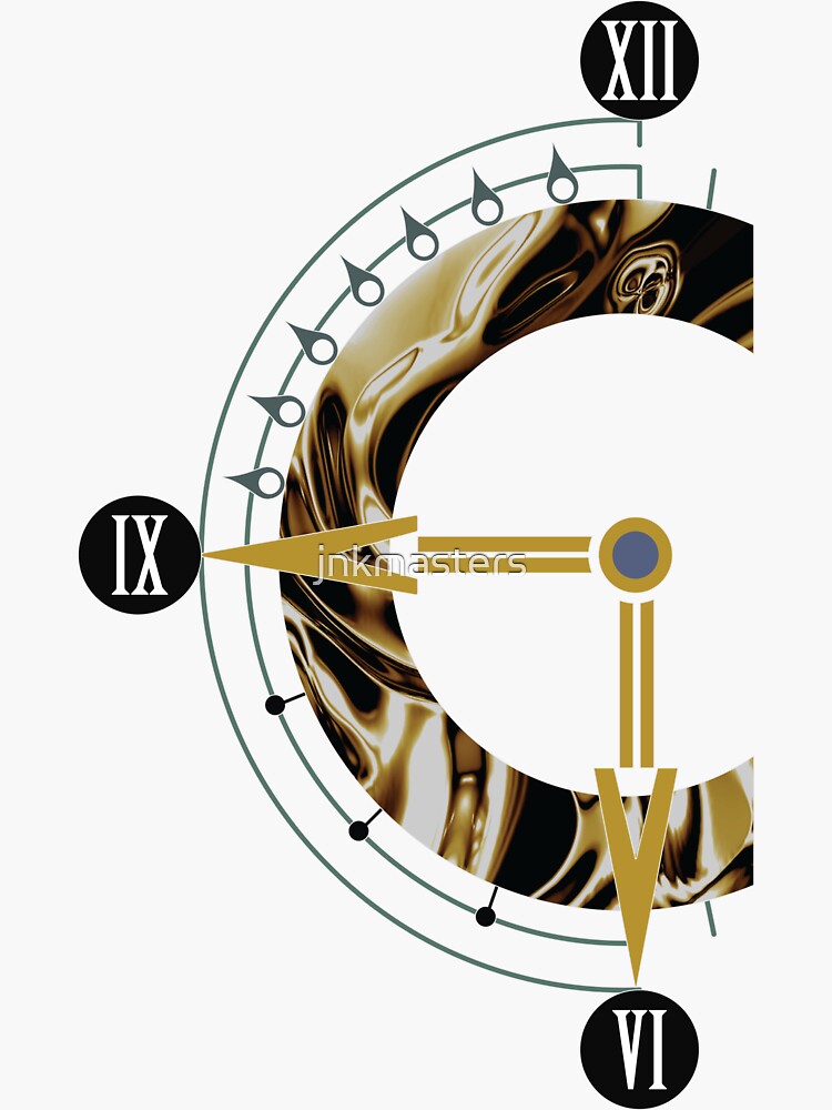 "chrono trigger logo" Sticker for Sale by jnkmasters | Redbubble