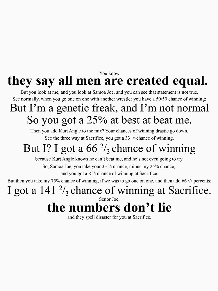 "Scott Steiner Math" Essential T-Shirt for Sale by fabiology | Redbubble