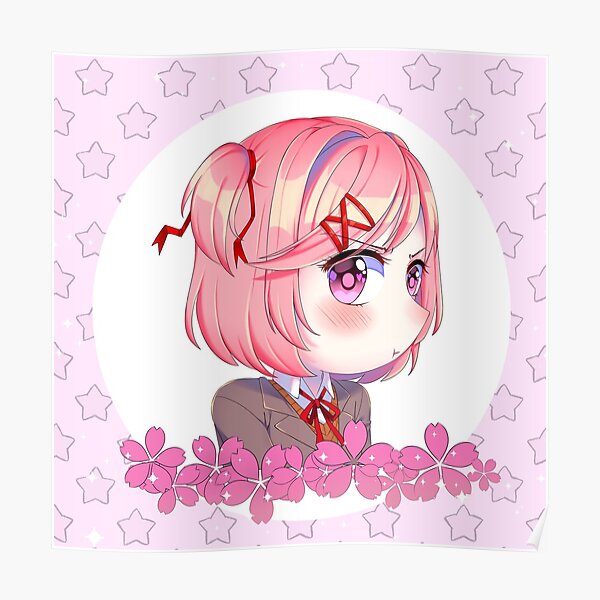 Natsuki Doki Doki Posters | Redbubble