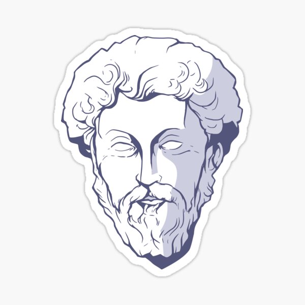 Marcus Aurelius Stickers | Redbubble