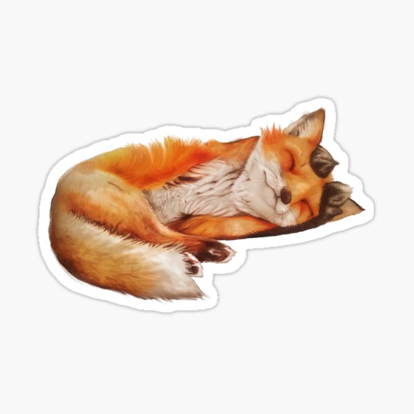 "Fuchs" Sticker von MilaDierksen | Redbubble