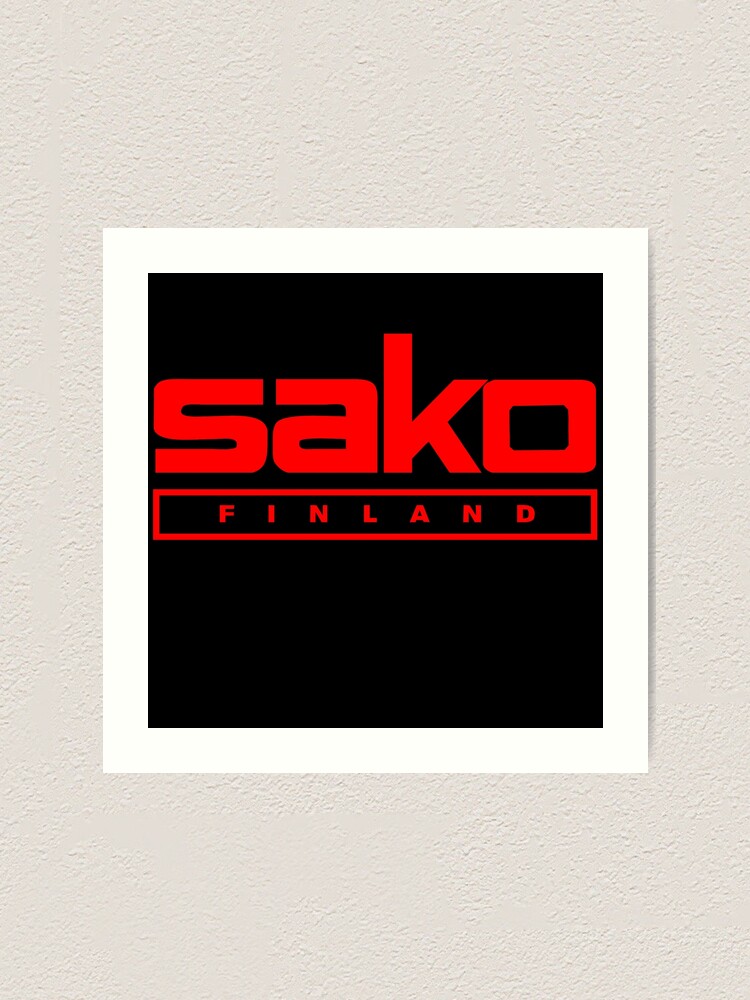 "SAKO Red Logo" Art Print by srenro | Redbubble