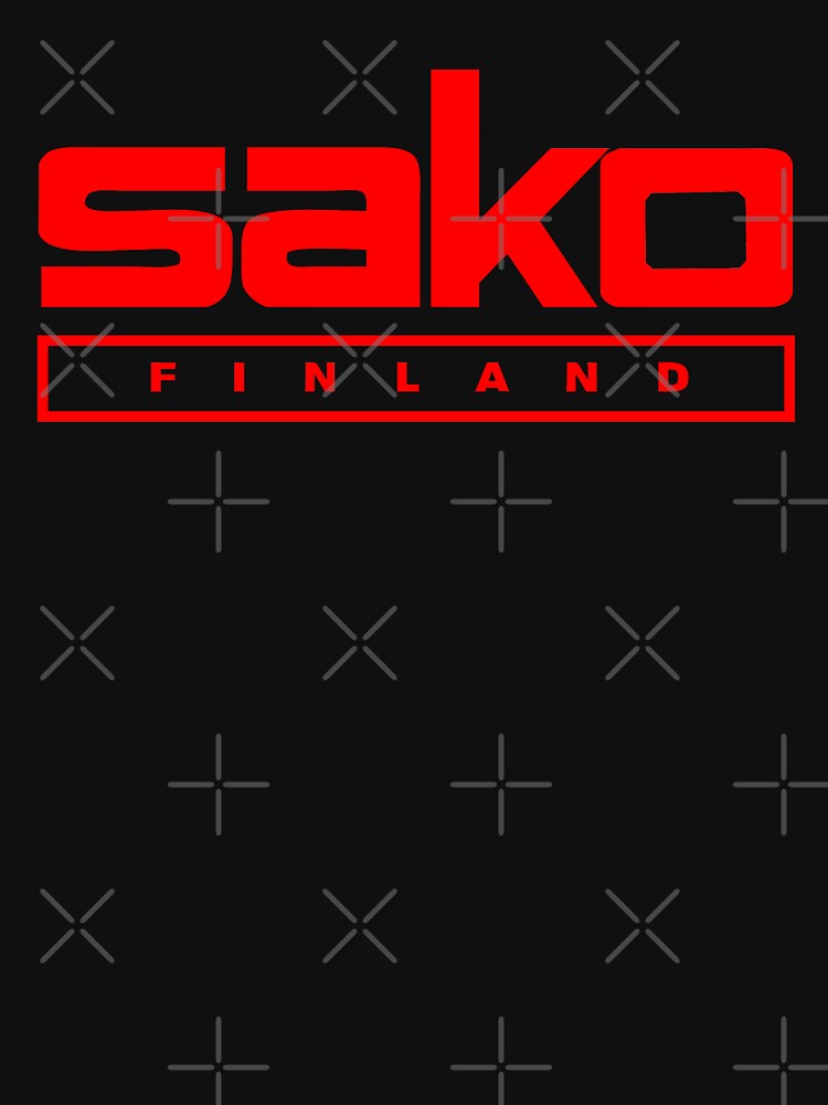 "SAKO Red Logo" T-shirt for Sale by srenro | Redbubble | sako t-shirts ...