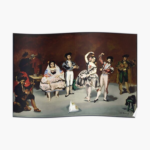 "Edouard Manet - Spanish Ballet" Poster by Monetlover | Redbubble