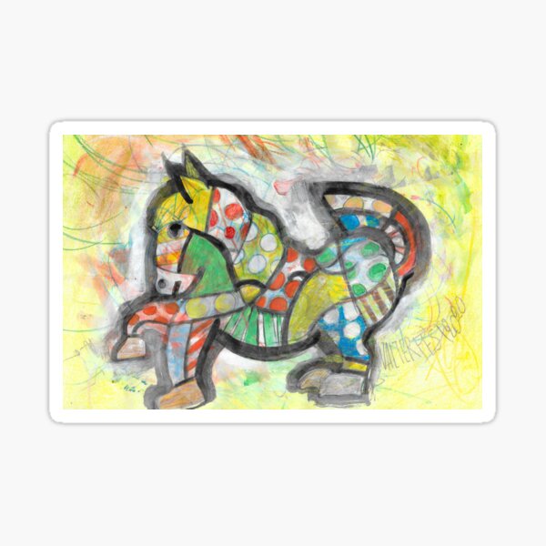 Romero Britto Stickers | Redbubble