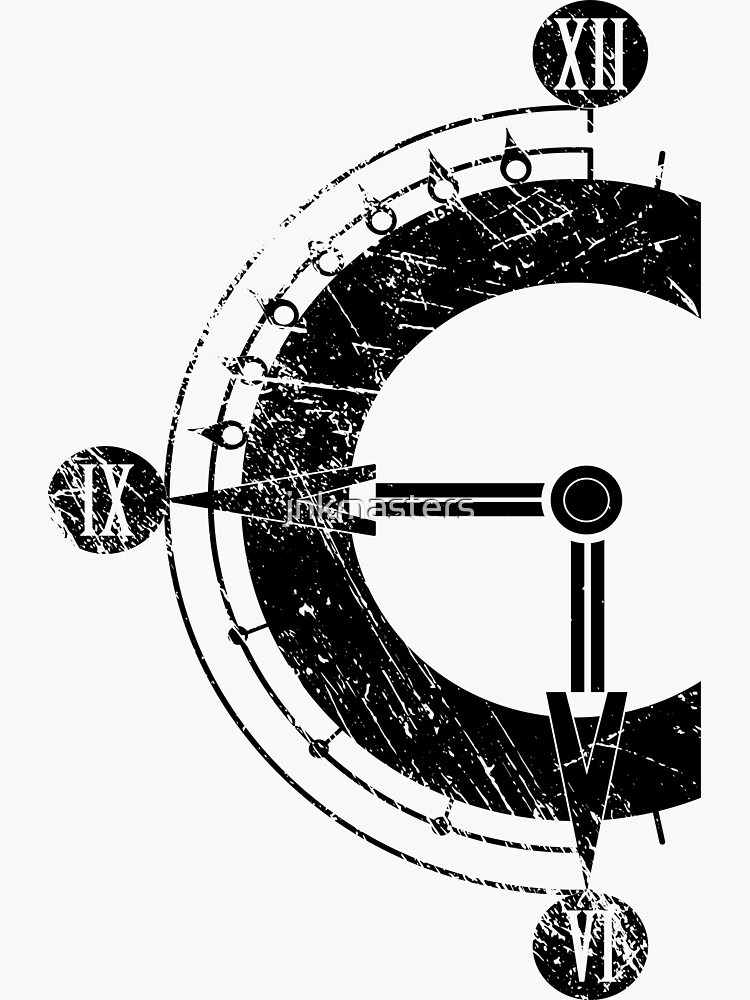 "chrono trigger logo" Sticker for Sale by jnkmasters | Redbubble