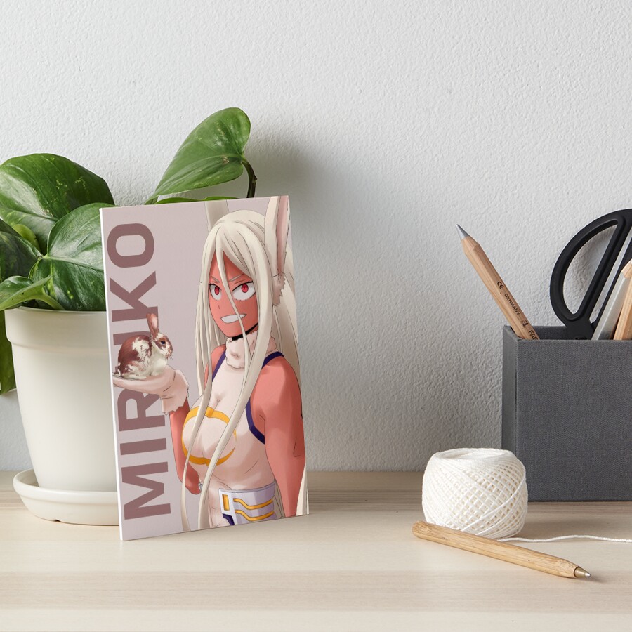 "Boku no Hero Academia Mirko" Art Board Print by terpres | Redbubble