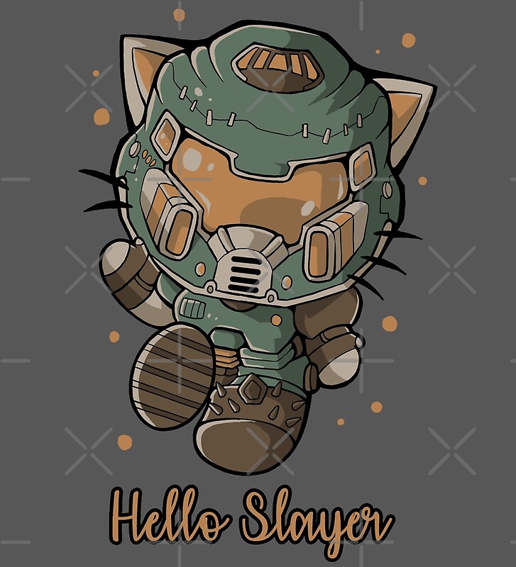 "Hello Slayer" by xMorfina | Redbubble