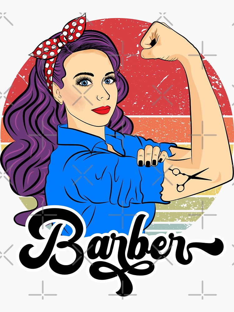 Female Barber Clipart Female Barbers Stock Illustrations – 100