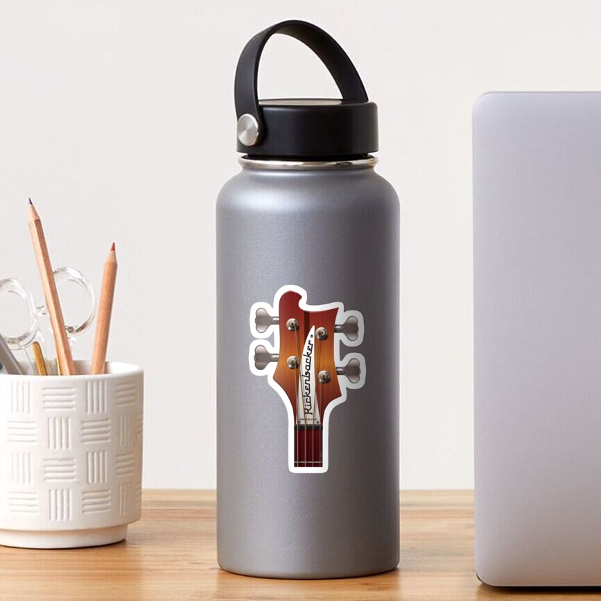 "GUITAR HEADSTOCK ART - RICKENBACKER 4003 BASS" Sticker for Sale by ...