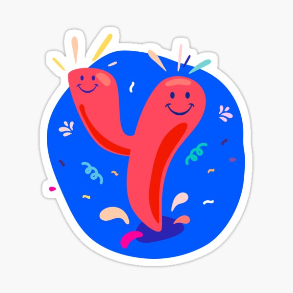 "Colourful Letter Y" Sticker for Sale by StudioMonokrom | Redbubble