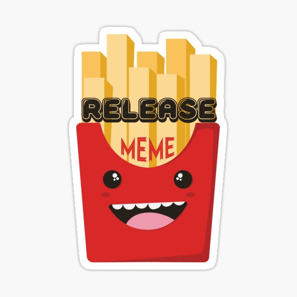 "Release Meme" Sticker for Sale by conroy0330 | Redbubble