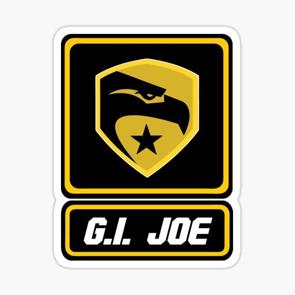 "Gi Joe Army Eagle Logo" Sticker for Sale by aliberalino | Redbubble
