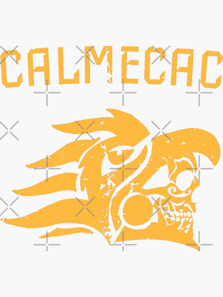 "Calmecac" Sticker by valentinpereda | Redbubble