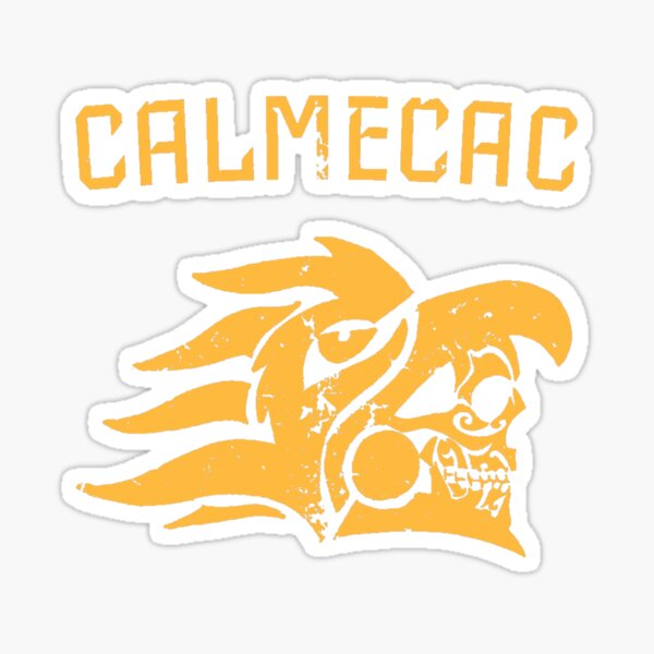 "Calmecac" Sticker by valentinpereda | Redbubble