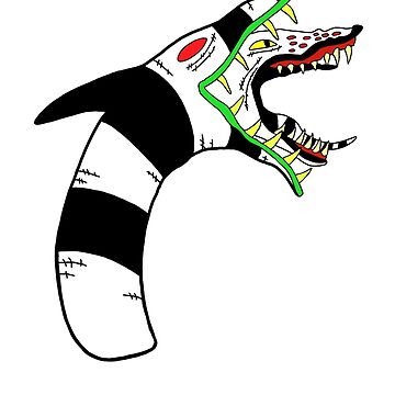 Beetlejuice Sandworm Cartoon