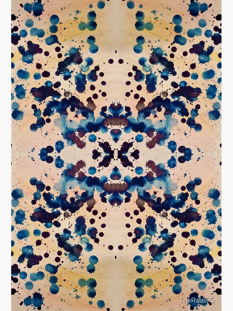 "Ink Blot Test" Art Print for Sale by TheRealFG | Redbubble