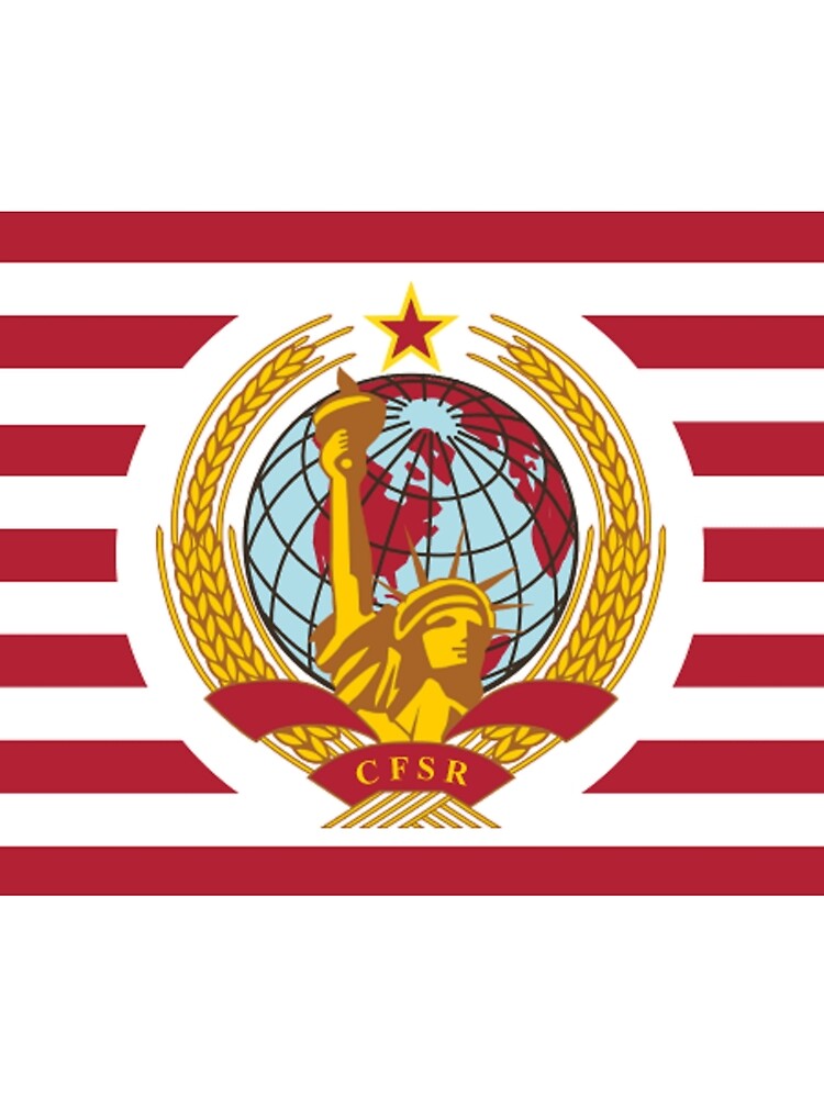 "Communist USA flag" T-shirt by On-Fire | Redbubble