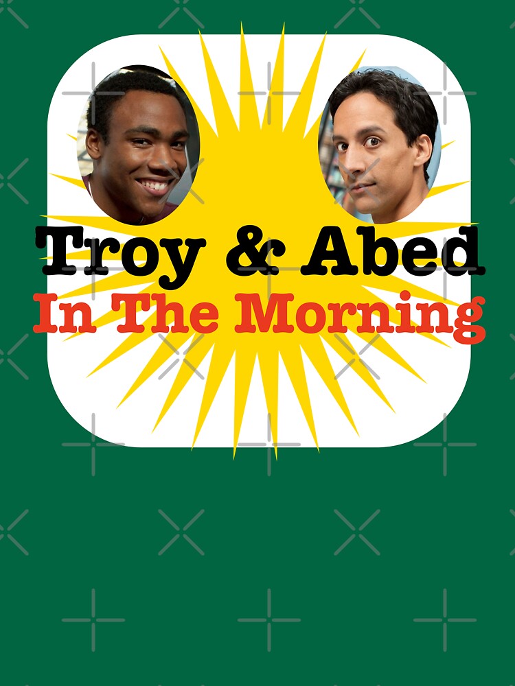 "Troy and Abed in the Morning" T-shirt for Sale by Retro-Freak ...