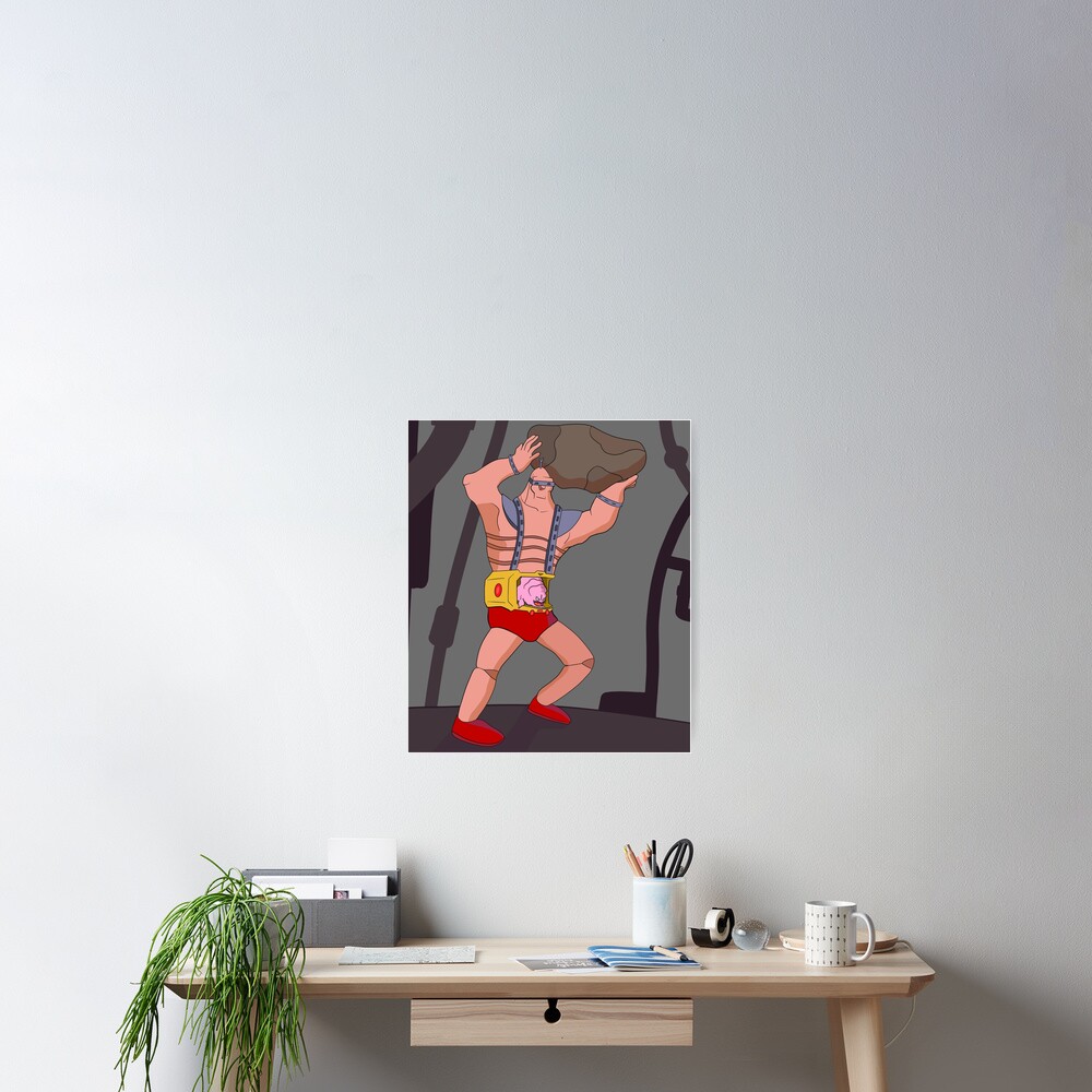 Póster «Krang the Utrom - TMNT Fan Art» de khaotehk | Redbubble