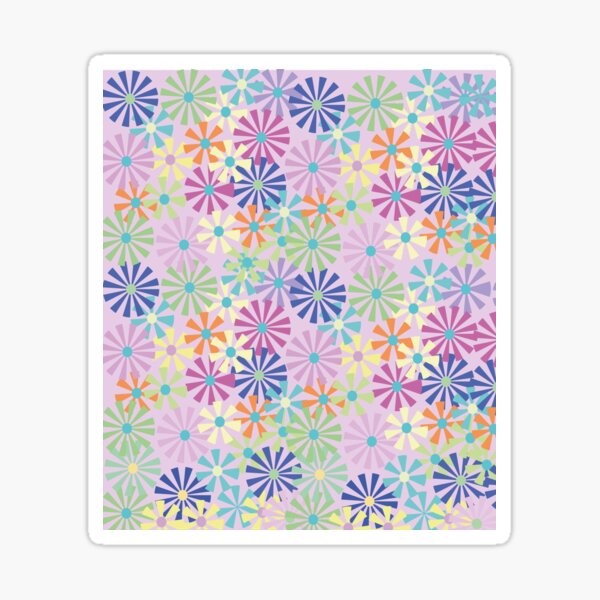 "Flowers preppys" Sticker for Sale by aramateos | Redbubble