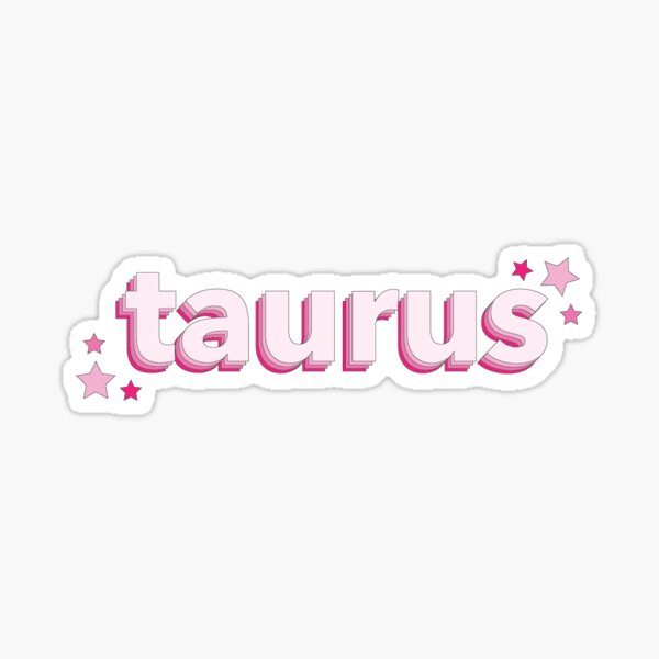 "Taurus" Sticker by lizhecht06 | Redbubble