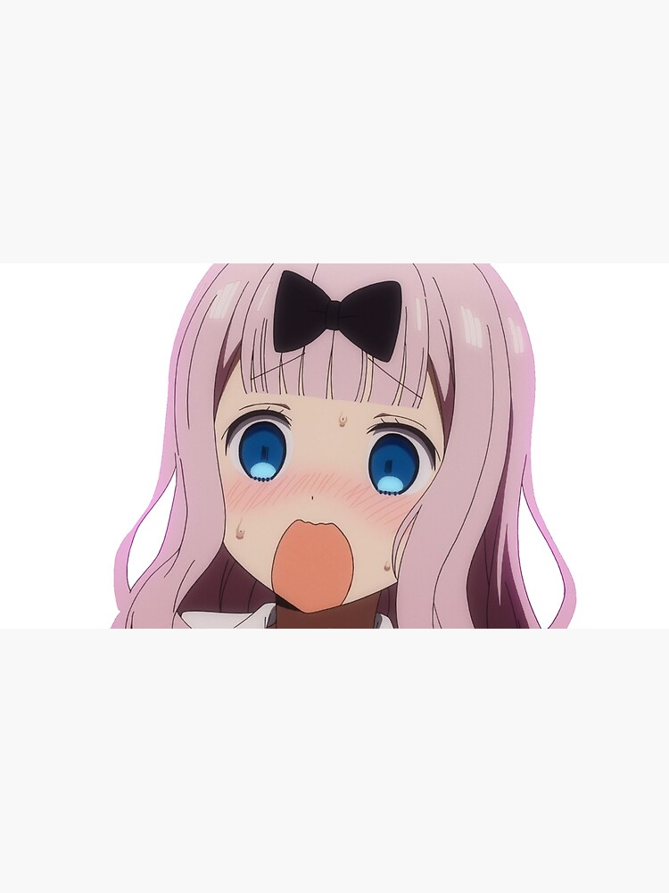 "Kaguya Chika surprised" Poster by snailhunter66 | Redbubble