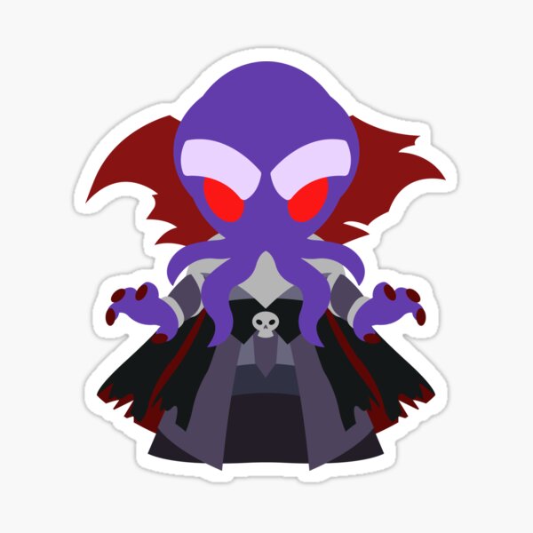 "Mindflayer" Sticker by AvengedCrow | Redbubble