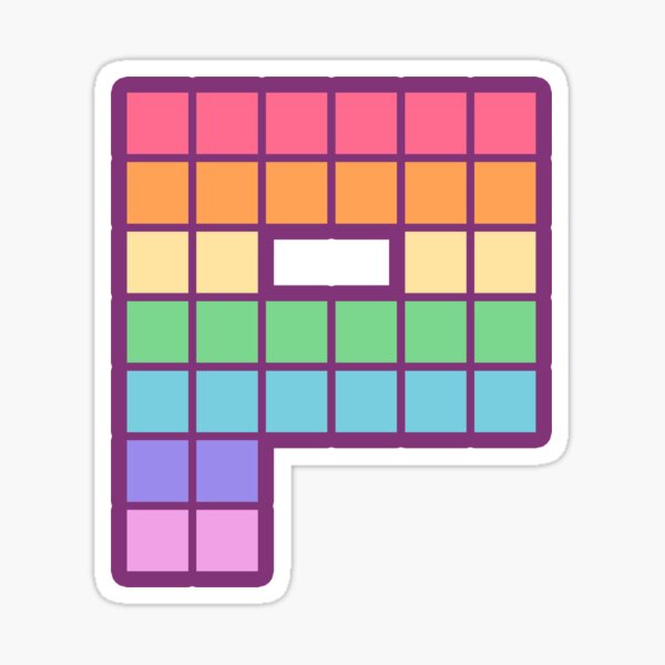 "P letter, alphabet, typography, font" Sticker for Sale by OkihanaShop ...