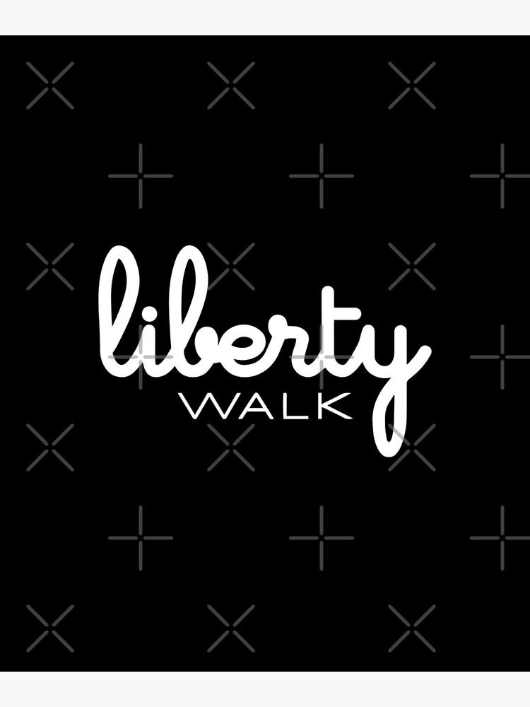 "LB Performance Liberty Walk Cursive Text Logo with Japanese Characters ...