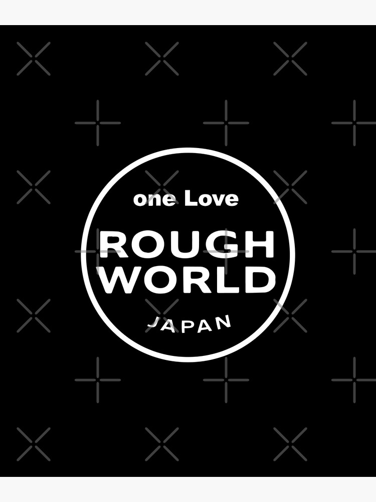 "RWB One Love Rough World Japan Rauh Welt Begriff Red Box Logo " Art ...
