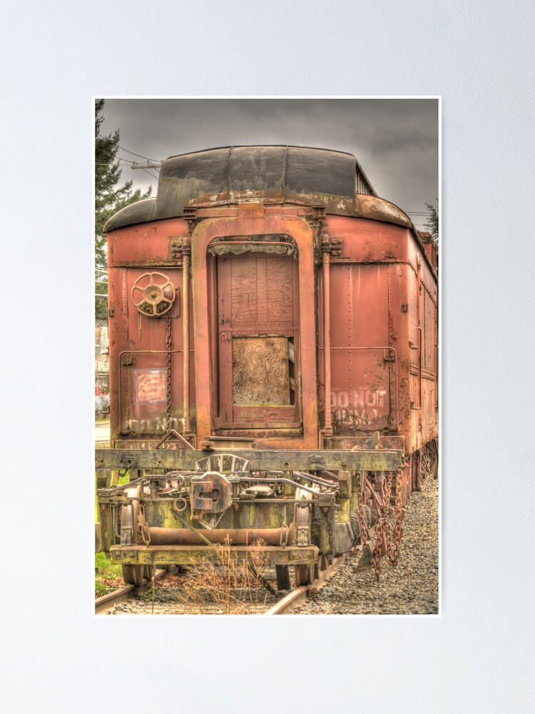 "Pullman Baggage Car" Poster by zbaron1 | Redbubble