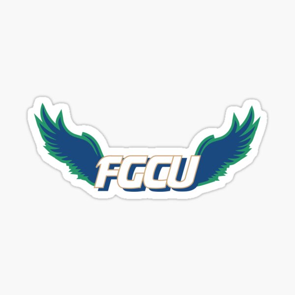 "FGCU WING STICKER " Sticker for Sale by meme232 | Redbubble