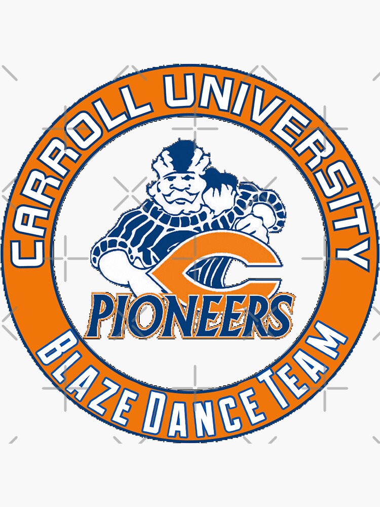 "Carroll University Dance Team" Sticker by ehalverson101 | Redbubble