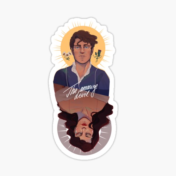 "the amazing devil bc i love them" Sticker for Sale by maiakiel | Redbubble