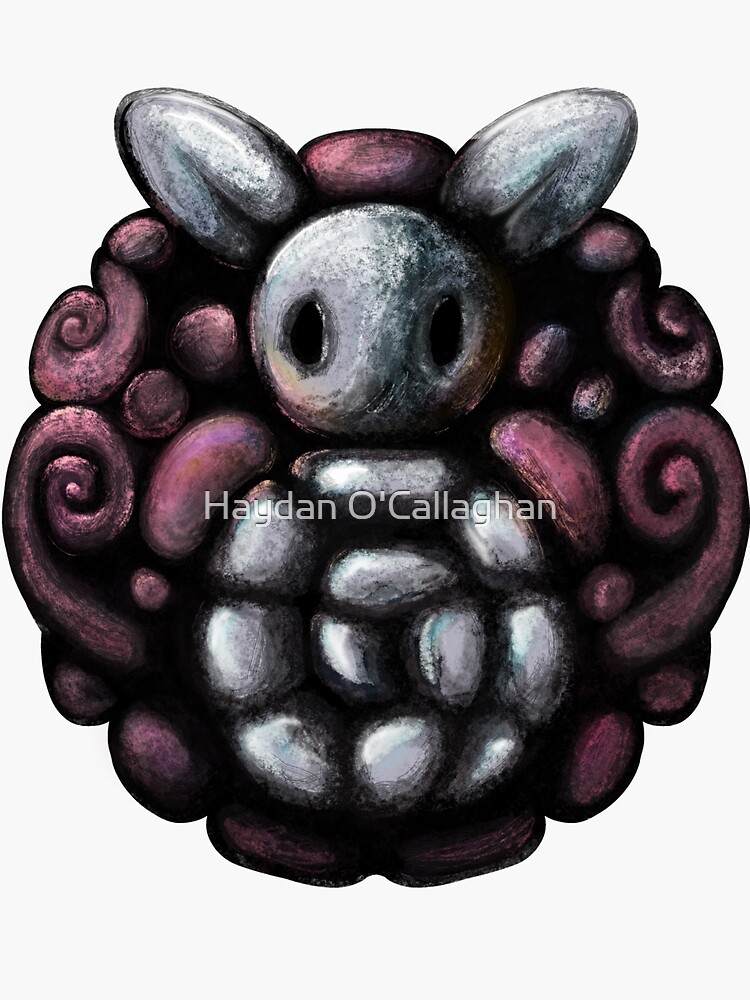 "Gathering Swarm Charm - Colour" Sticker by FriendlyBeast | Redbubble