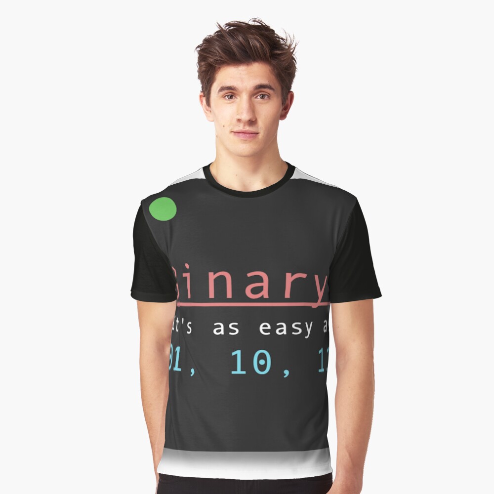 "Binary" Sticker for Sale by Justina Designs | Redbubble