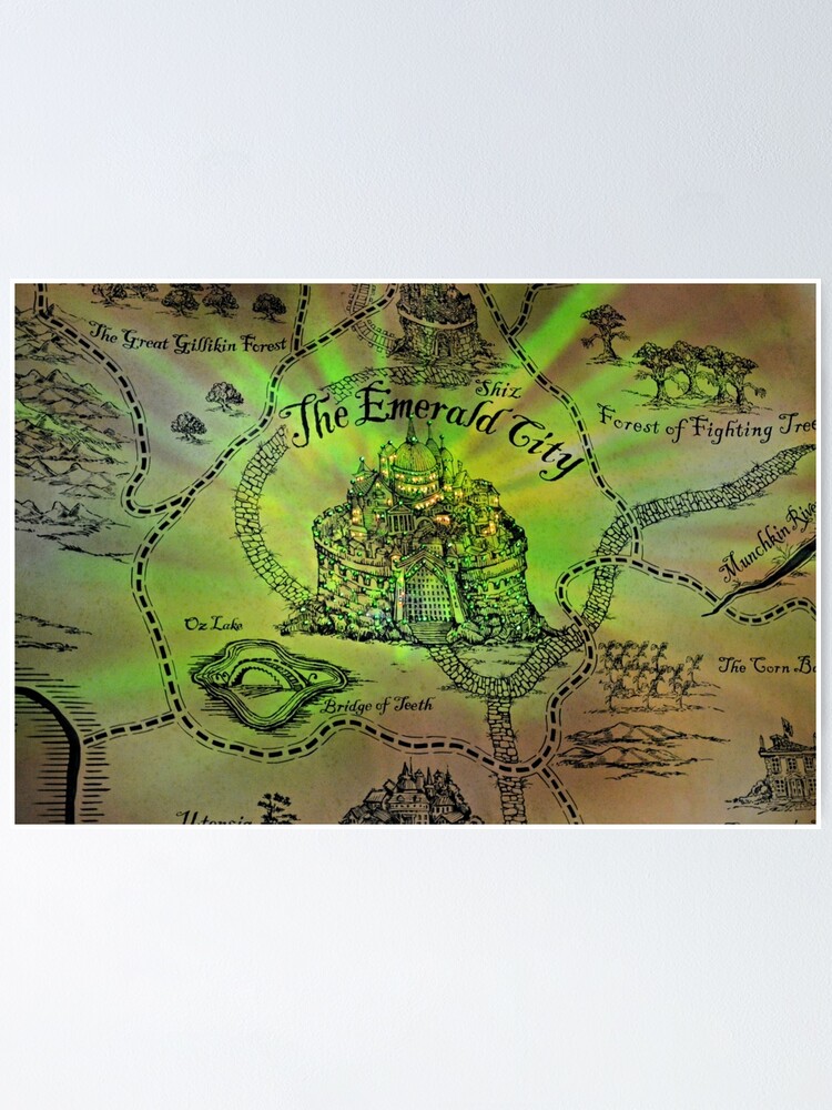 "The Emerald City" Poster for Sale by APOFphotography | Redbubble