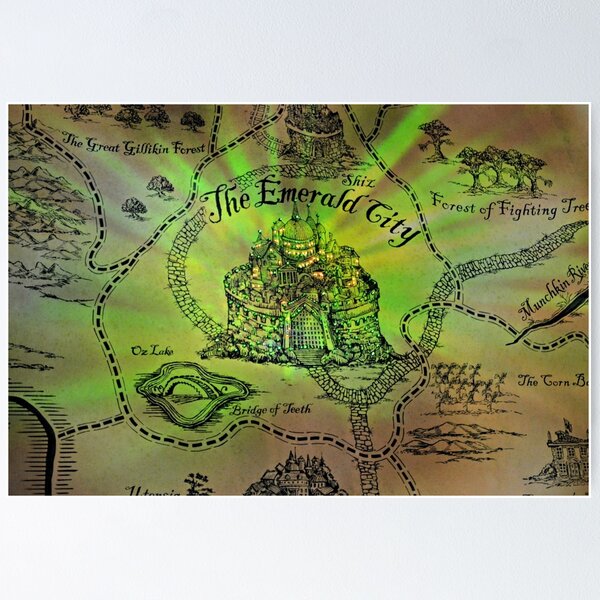 "The Emerald City" Poster for Sale by APOFphotography | Redbubble