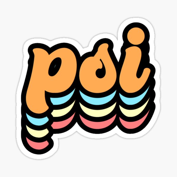 "Psi" Sticker for Sale by sarahrose20 | Redbubble