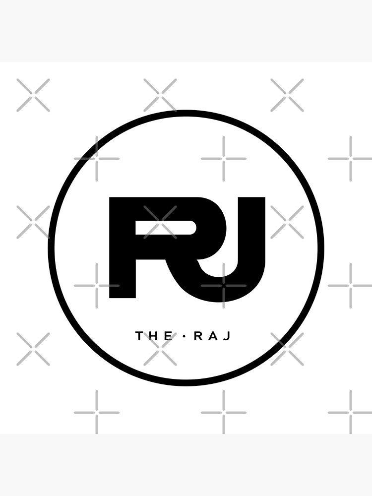 "The Raj Logo in Black" Poster for Sale by Doolman | Redbubble