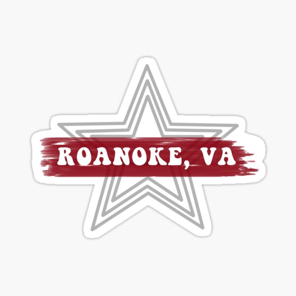 "Roanoke Star" Sticker by dorihavens | Redbubble