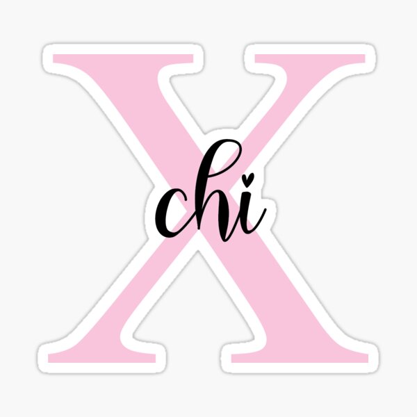 "chi sticker" Sticker by reaganhall18 | Redbubble