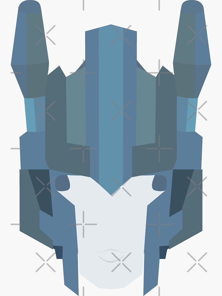 "IDW Transformers Overlord Print" Sticker for Sale by -Trepan- | Redbubble