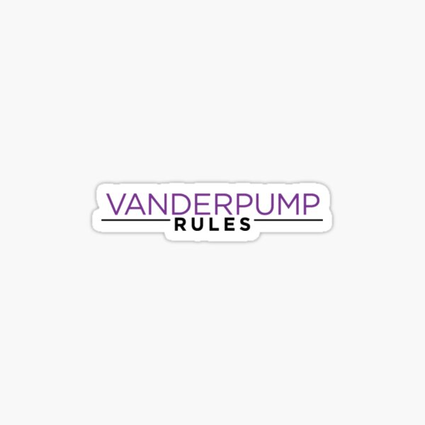 "vanderpump rules " Sticker for Sale by pnkrose | Redbubble