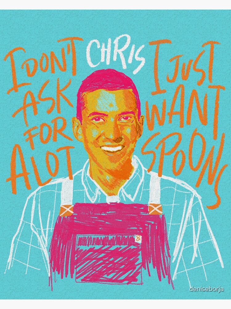 "Bon Appetit Test Kitchen - Chris" Sticker by deniseborja | Redbubble