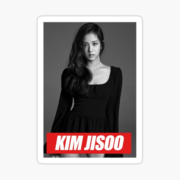 "pretty jisoo" Sticker for Sale by thavid | Redbubble