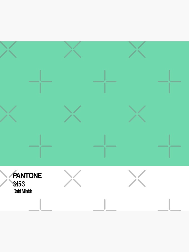 "Pantone - Mint" Poster by HouseofBalloon | Redbubble